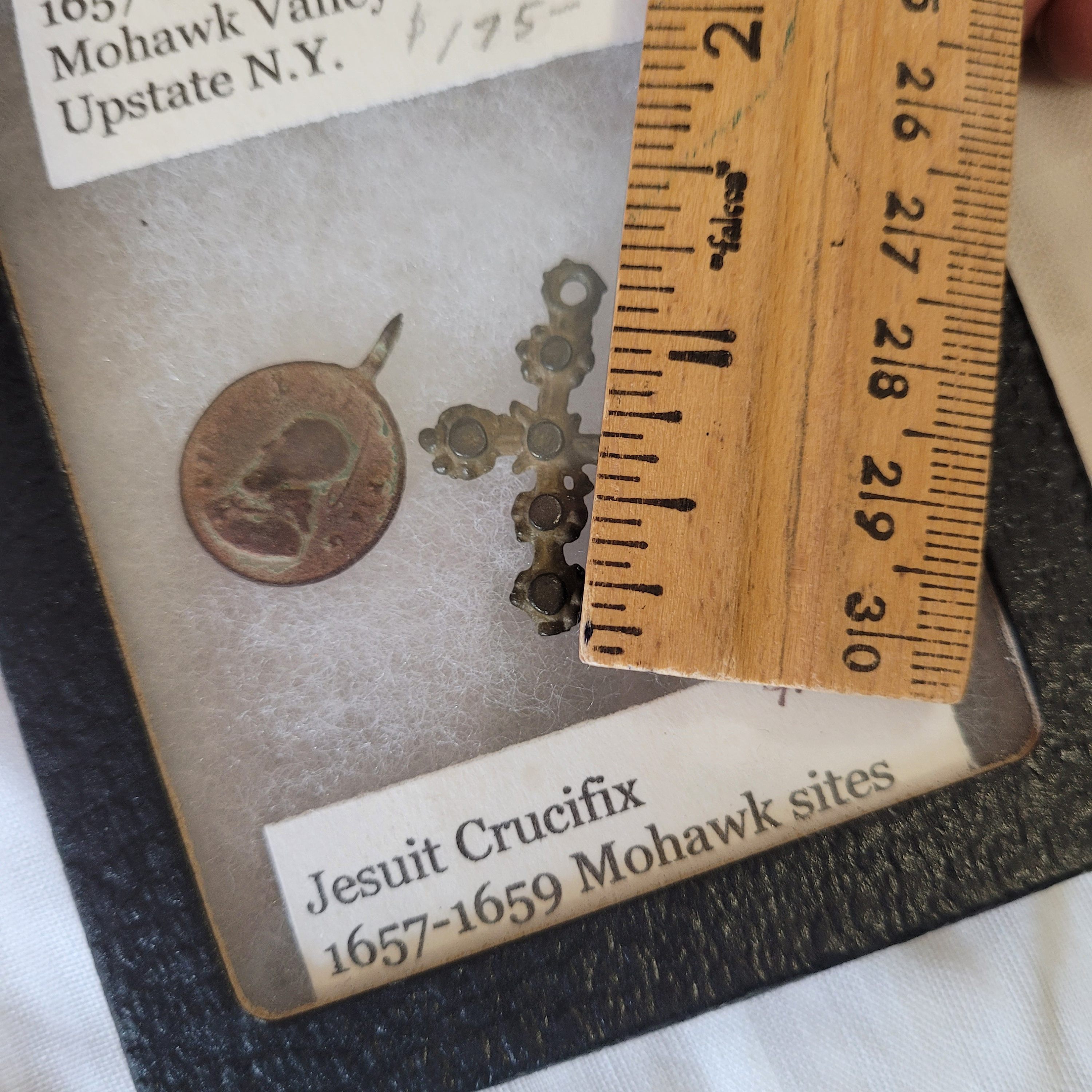 Antique Jesuit Medals Native American Artifact Dave Summers Collection ...