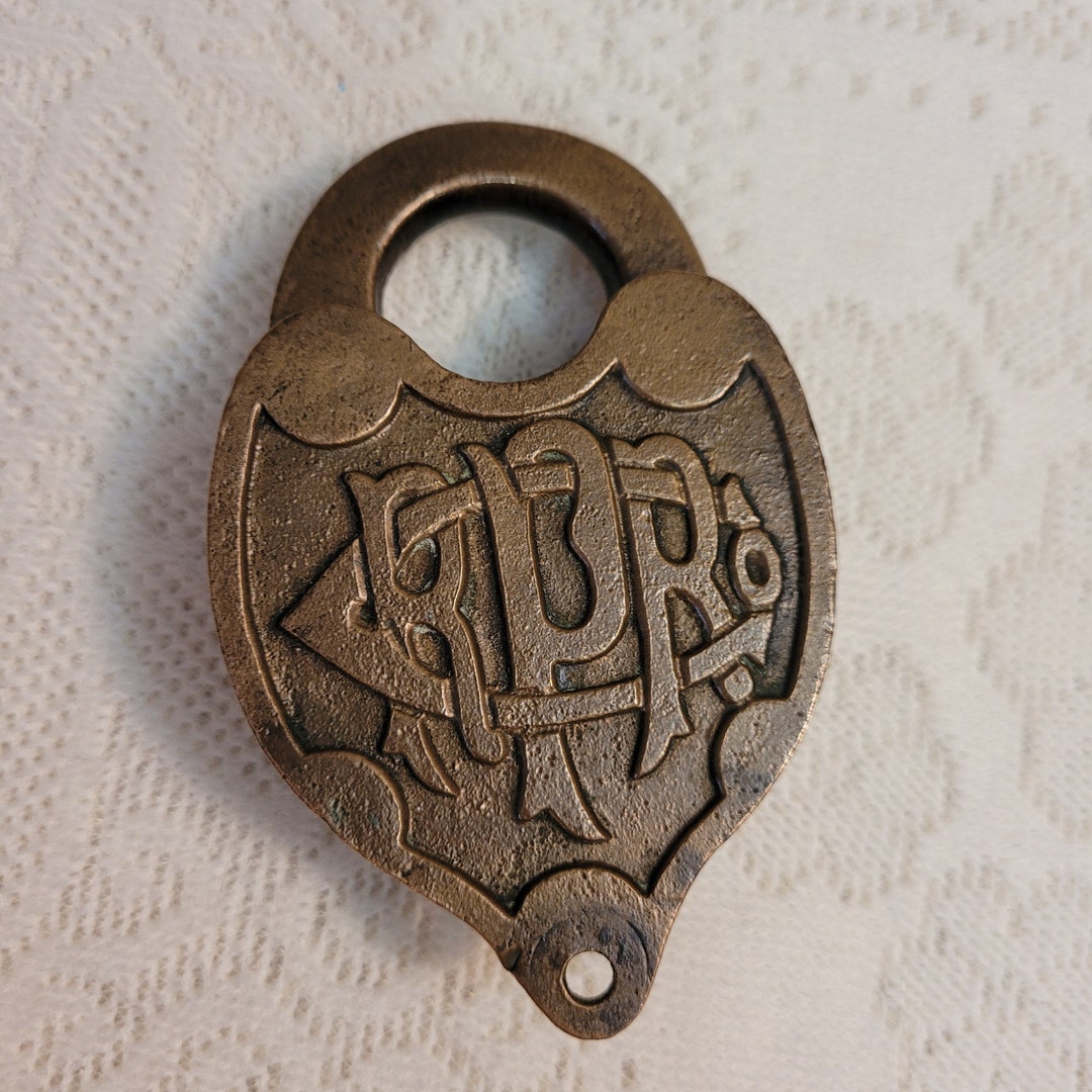 PRR Pennsylvania Railroad Lock 1915 Fraim - Etsy