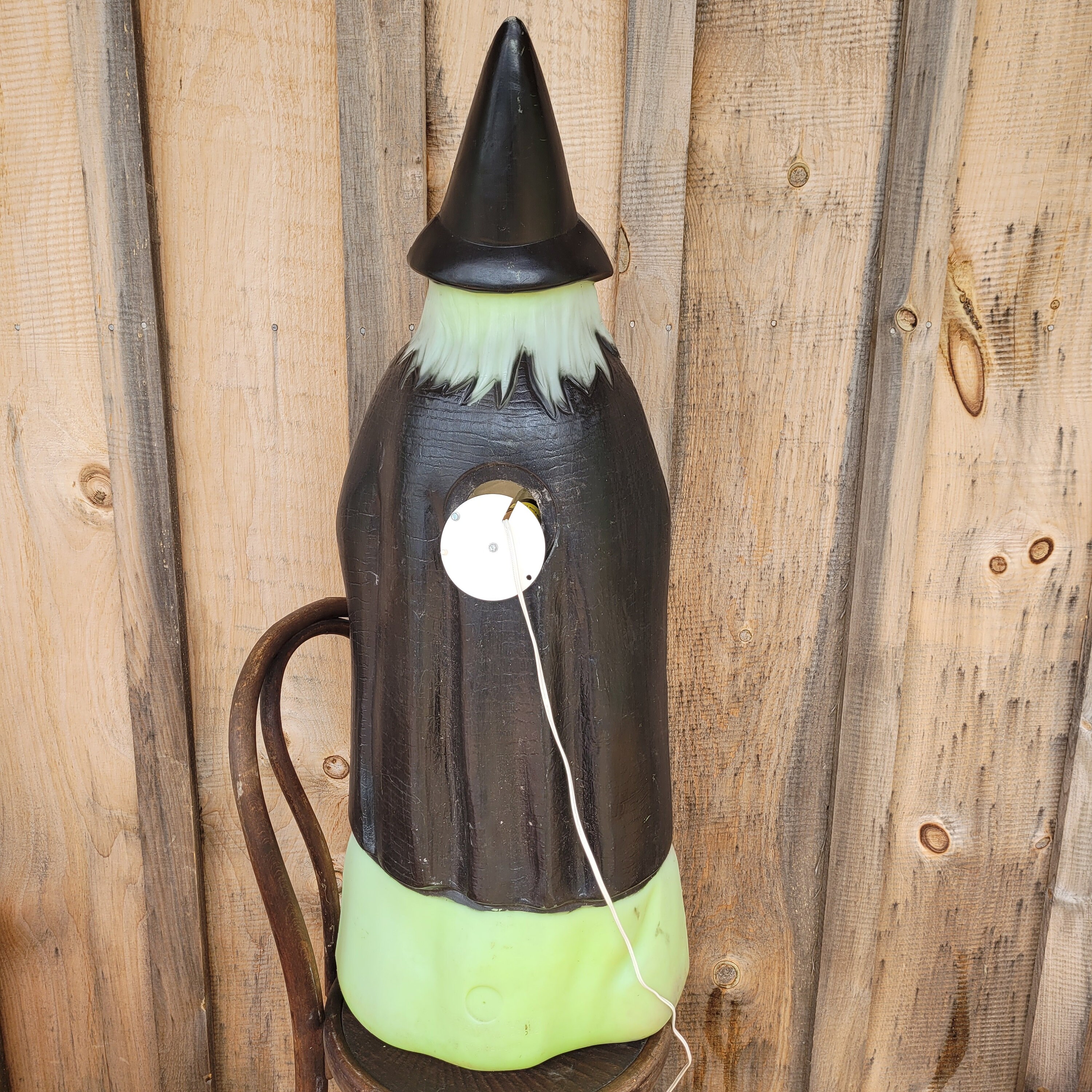 Vintage Halloween Witch Blow Mold Lighted Yard Decoration - Etsy