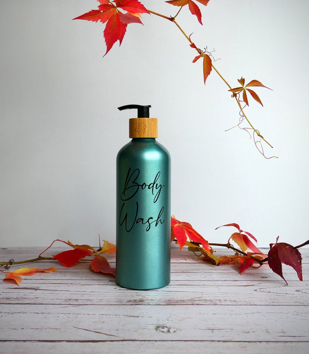 Bathroom Dispenser Bottle 500ml. Choose +15 Colours & 6 Design Styles ...