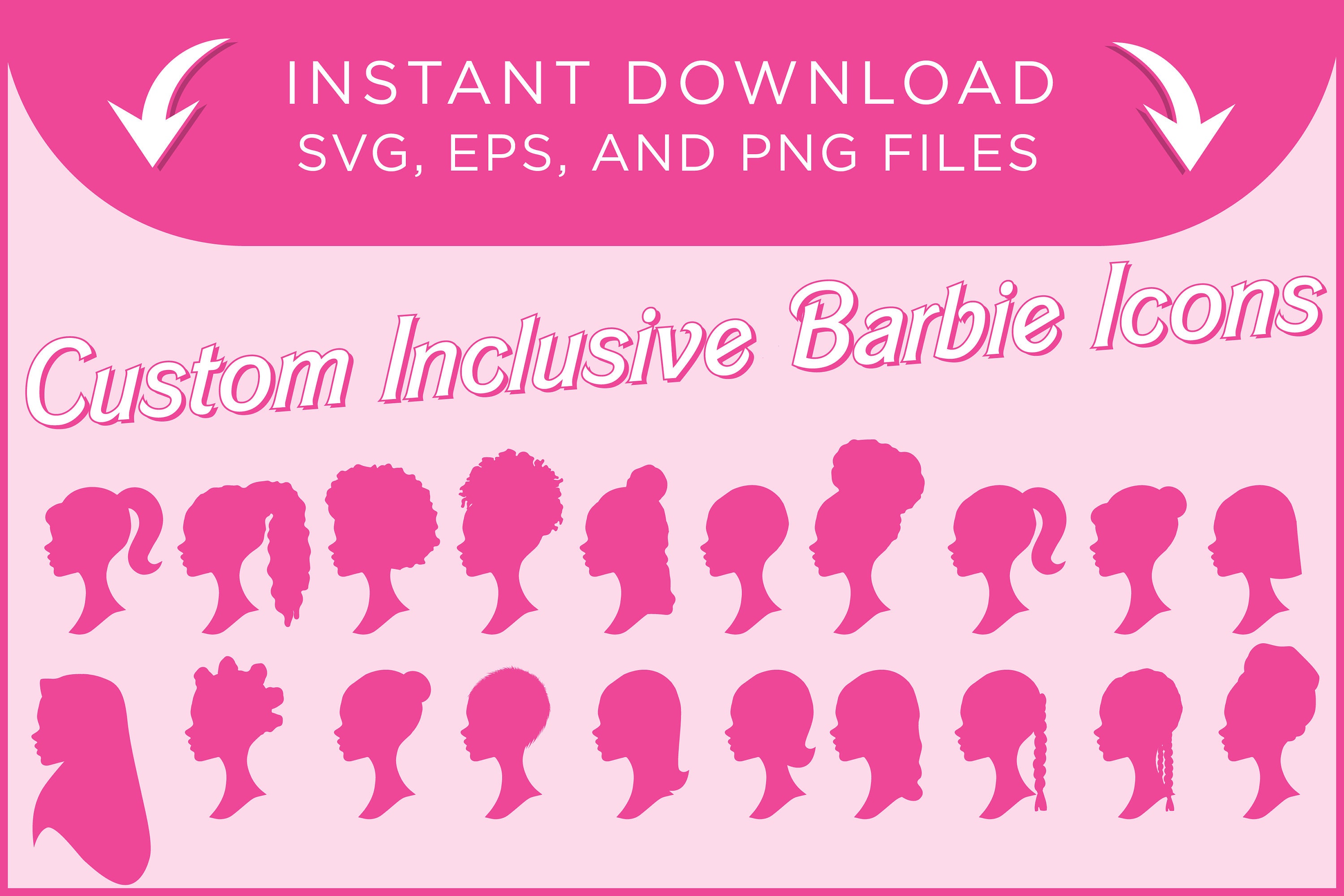 20 Inclusive Barbie Icons Racially Inclusive Barbie Icons - Etsy