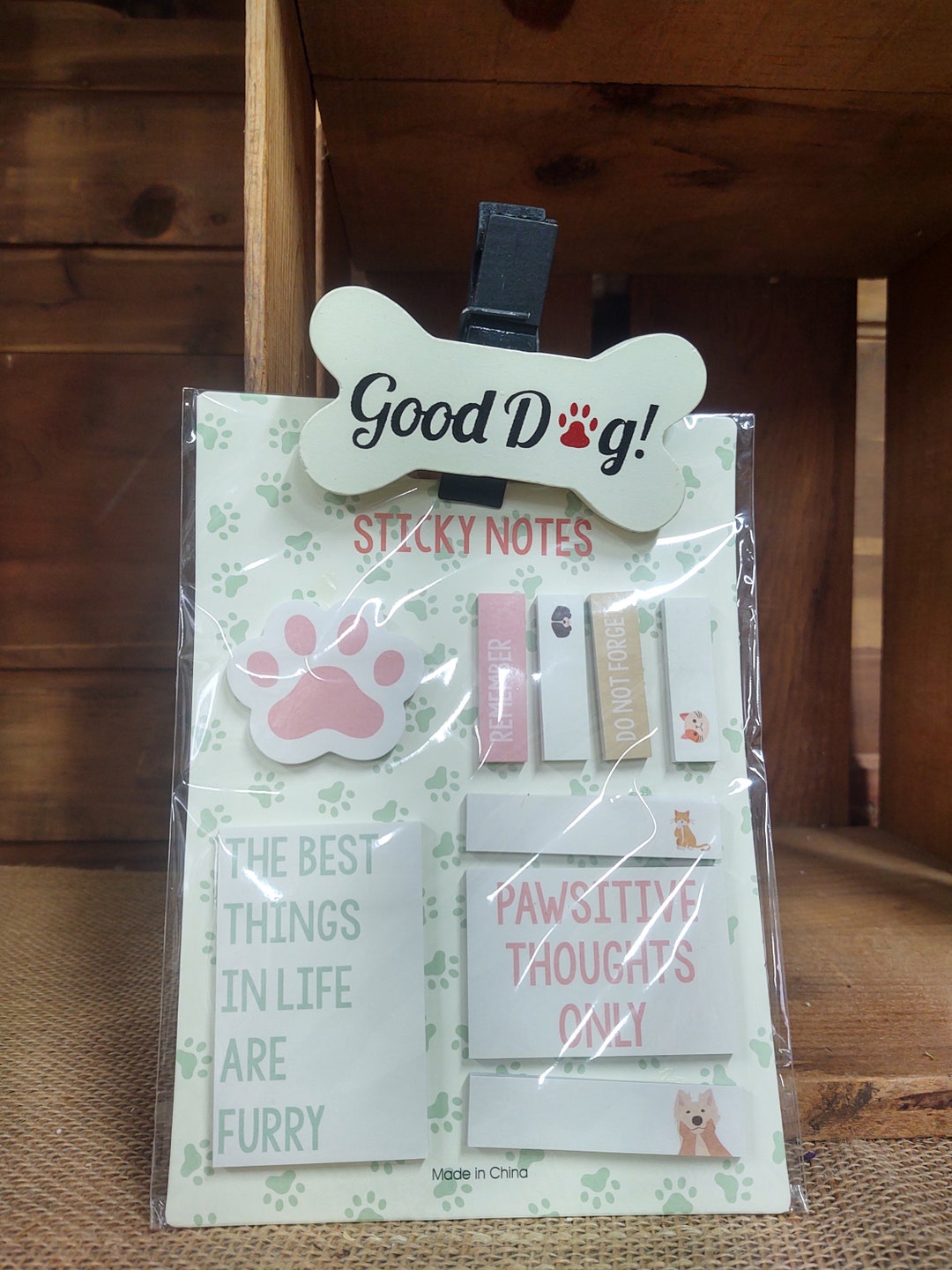 Dog Sticky Notes and Magnet - Etsy