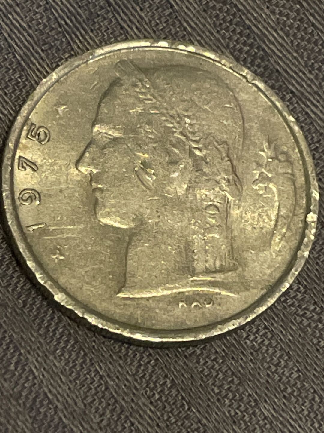 1975 1FR Belgie Coin - Etsy