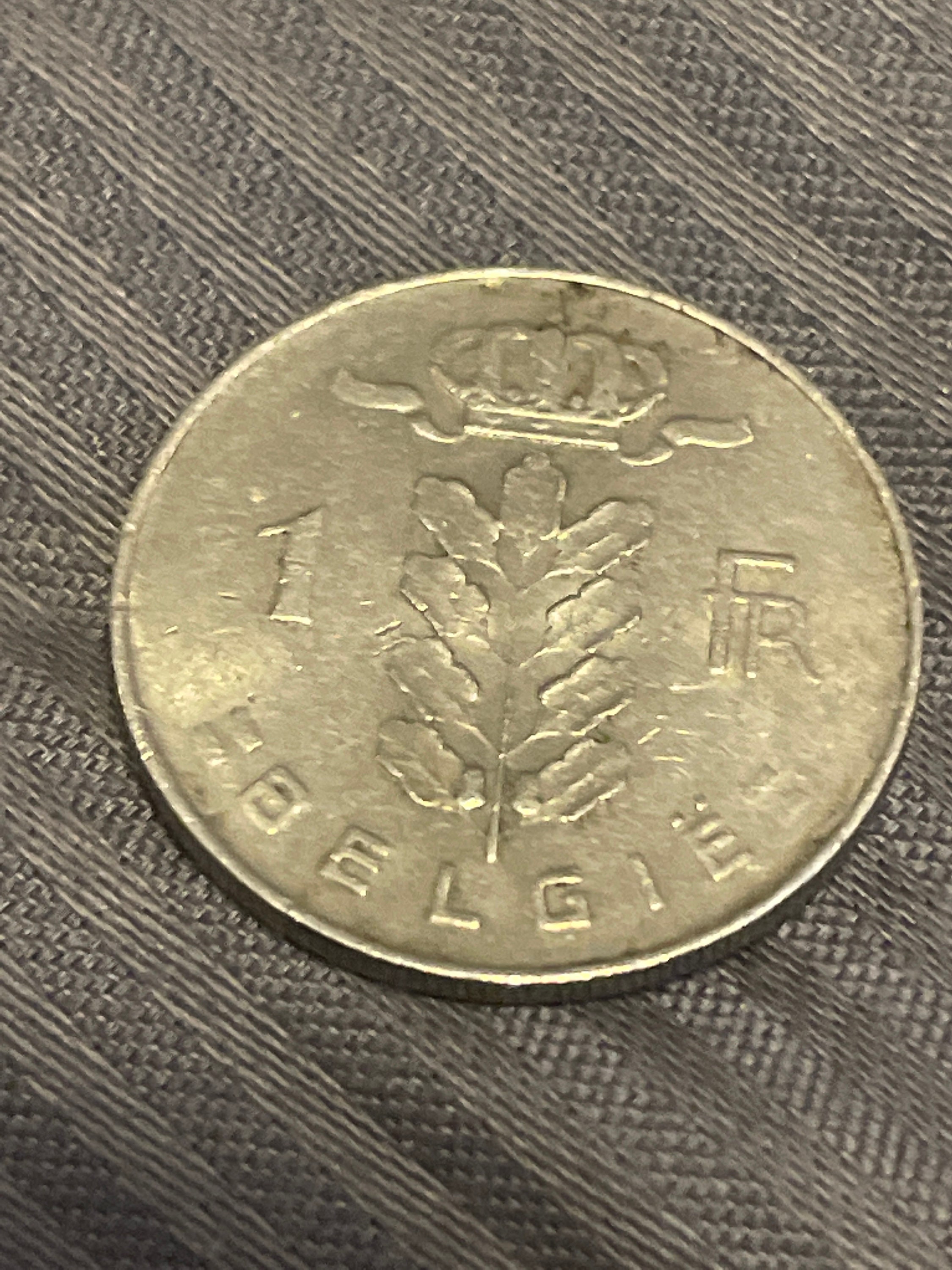 1975 1FR Belgie munt - Etsy België