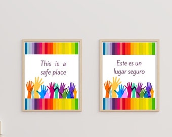 This is a Safe Place School Counseling Art Counselor Therapist Office ...