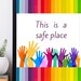 This is a Safe Place School Counseling Art Counselor Therapist Office ...