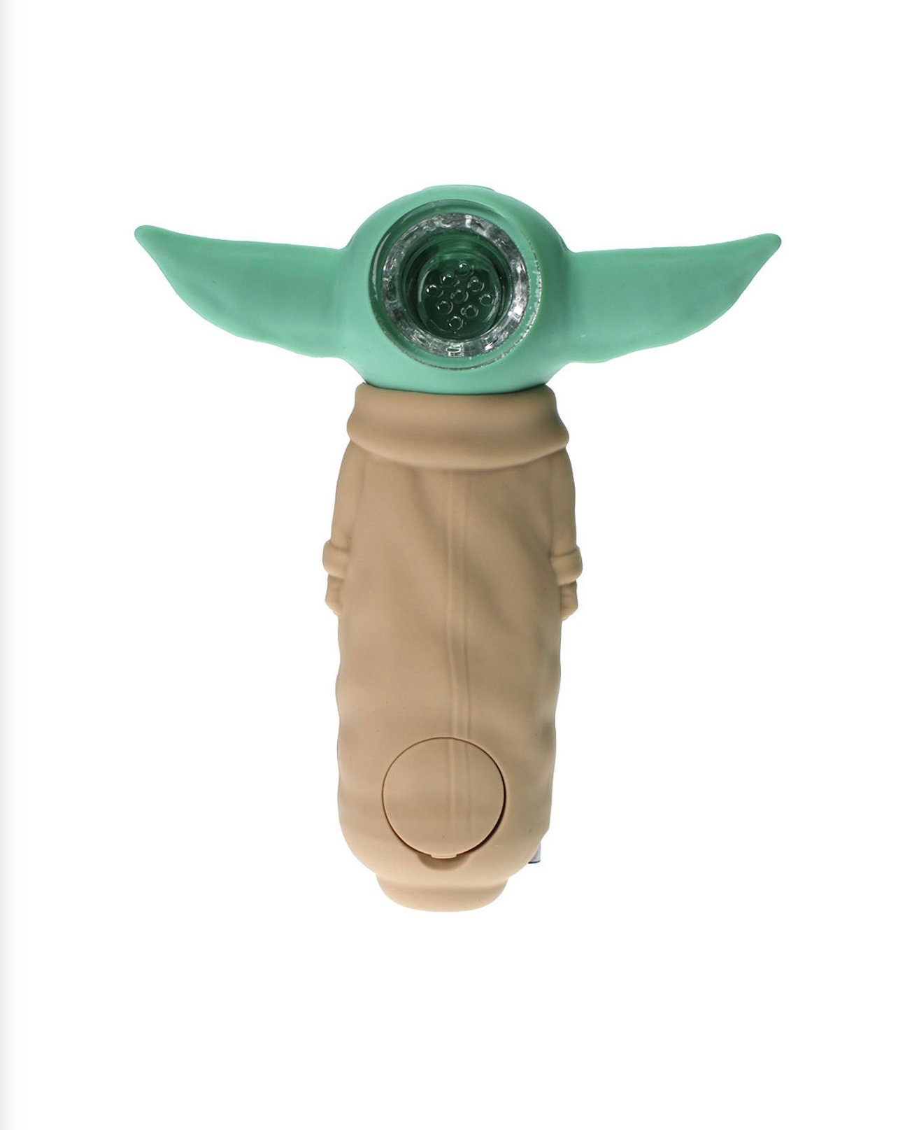 Baby Yoda Pipe Unbreakable Smoke Piece - Etsy