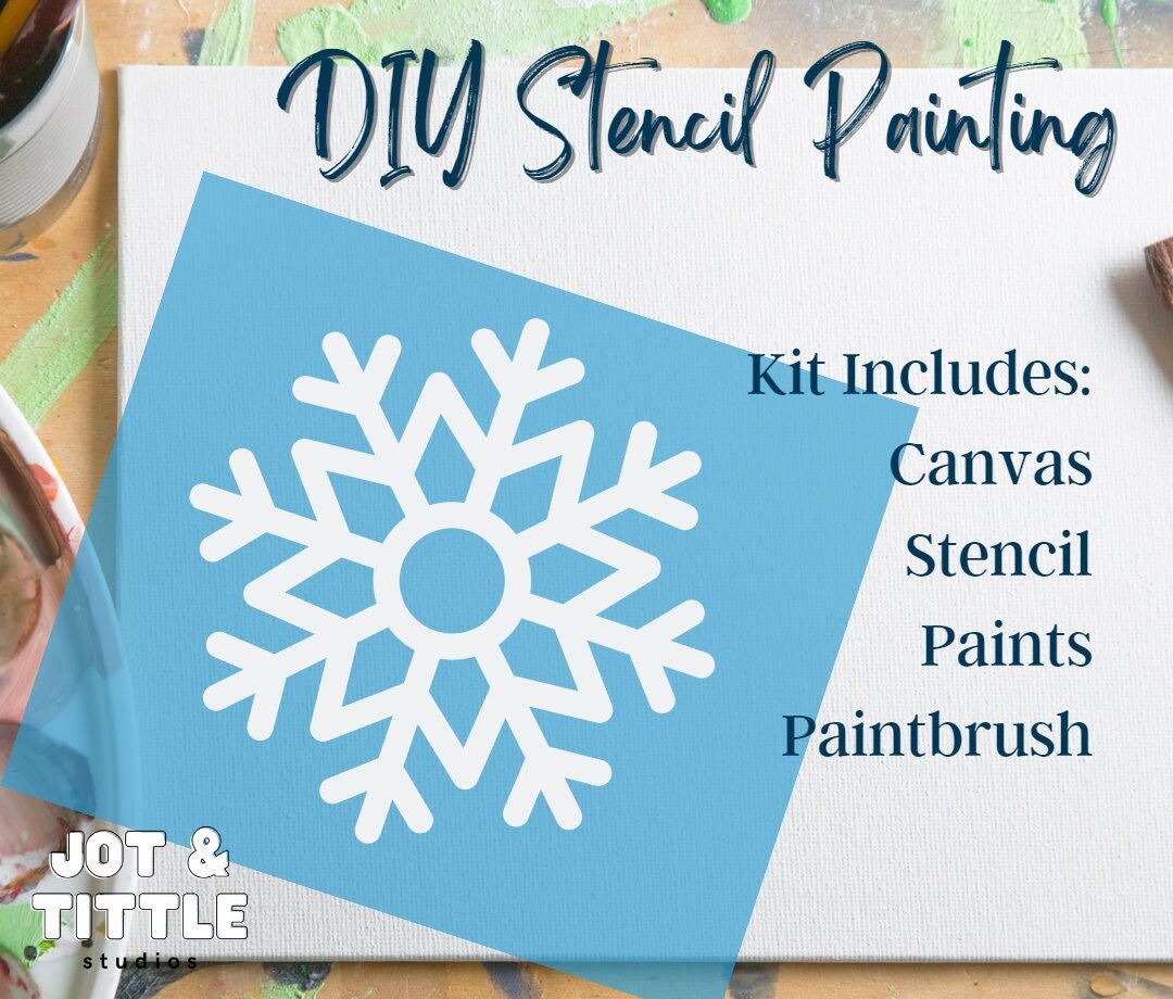 DIY Stencil Painting Kit - Etsy