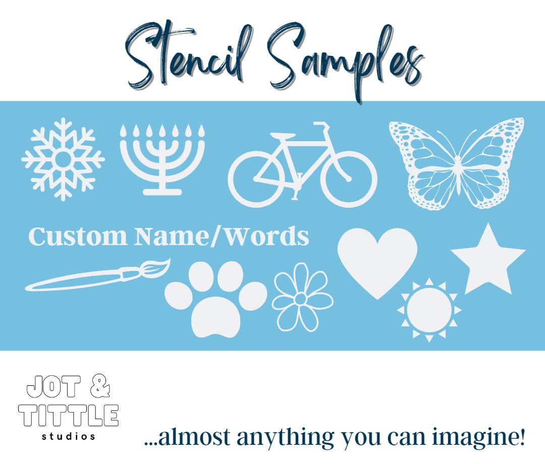 DIY Stencil Painting Kit - Etsy