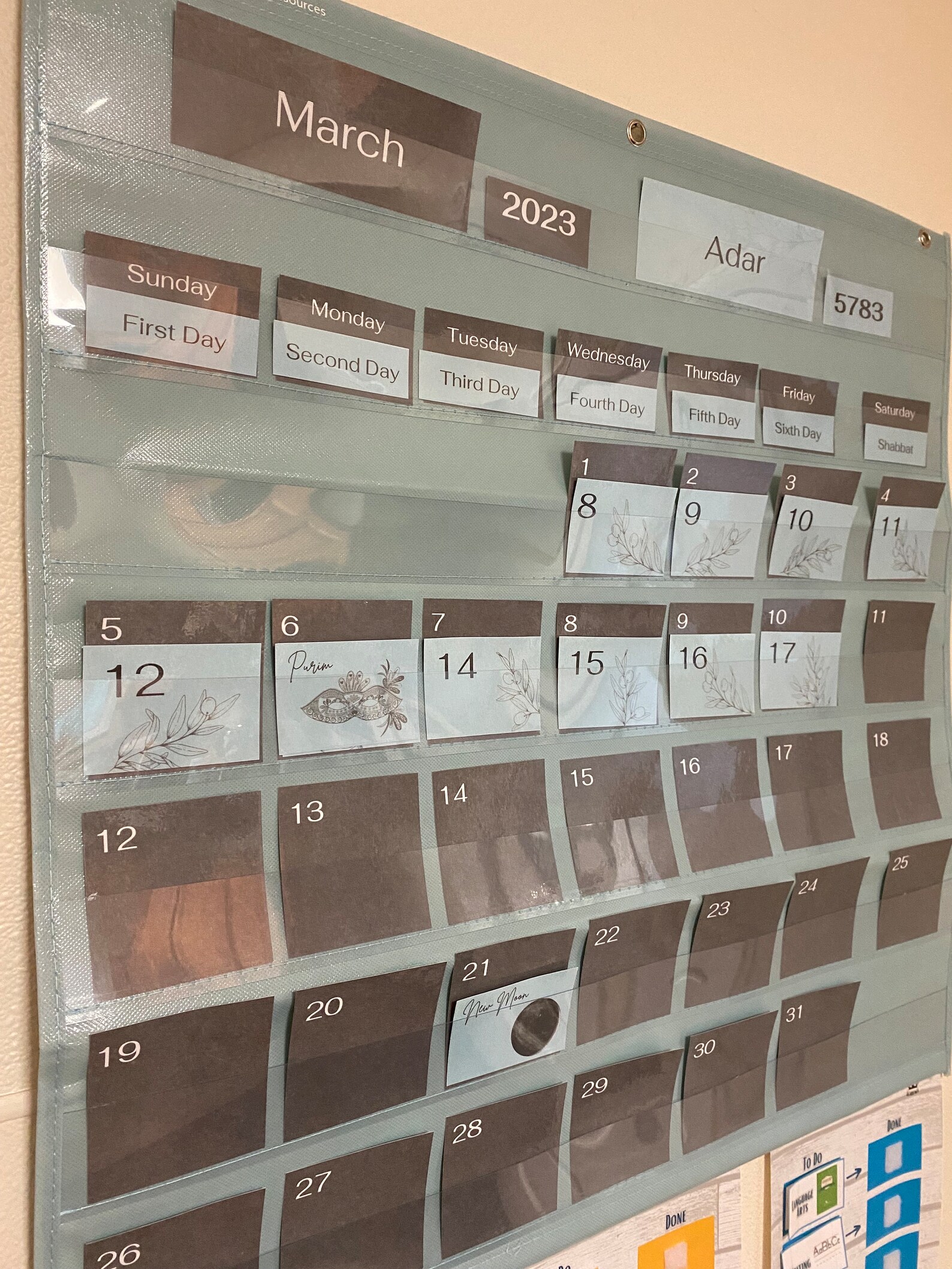 DIGITAL Biblical Calendar - PDF Download - Etsy