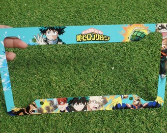 Anime License Plate Frames - Etsy