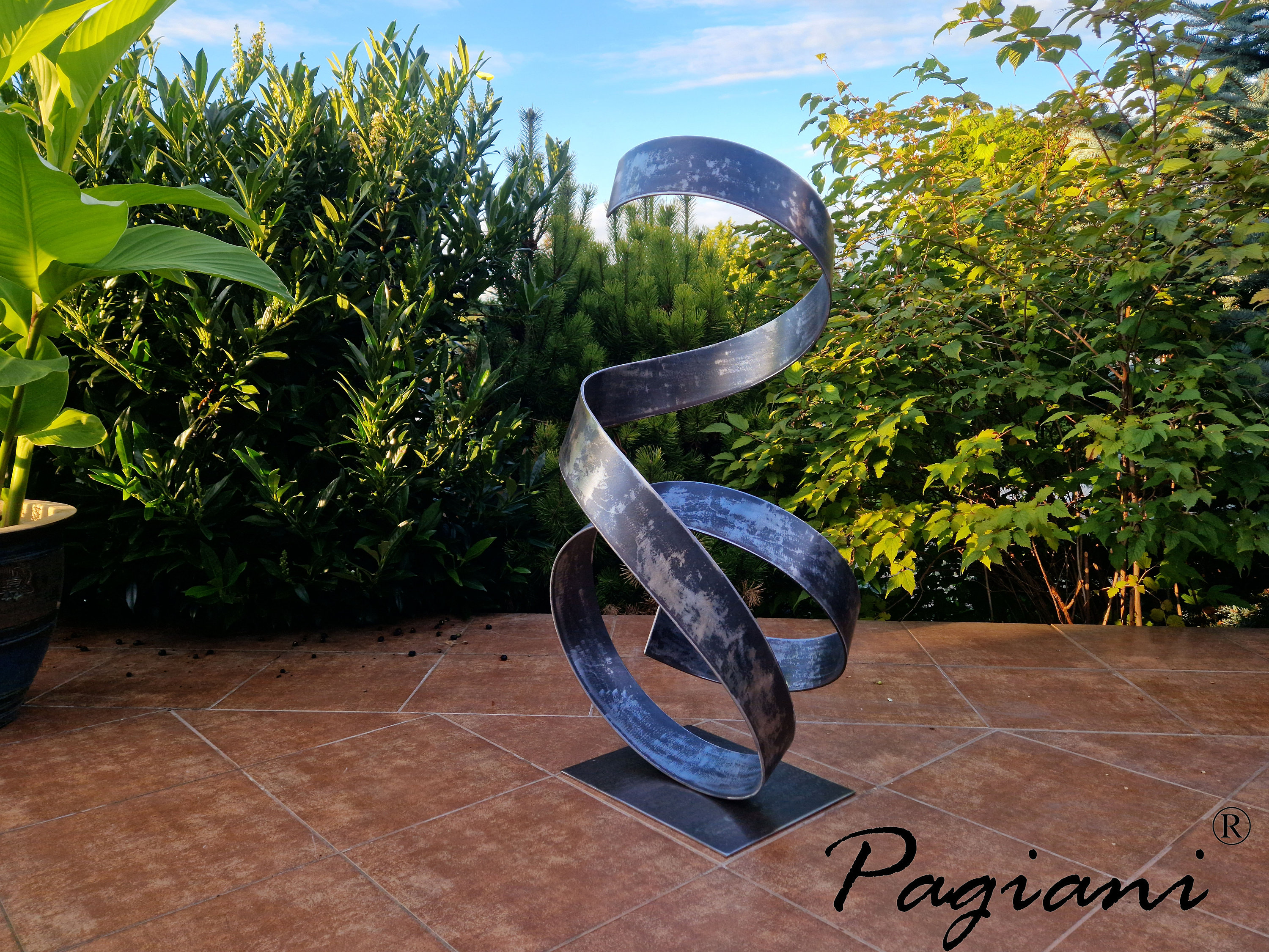 Abstract Indoor Outdoor Art Garden Sculpture Spiral - Etsy