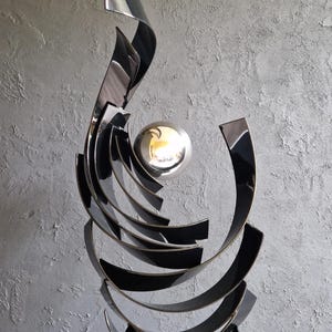 Original Abstract Metal Sculpture Outdoor Indoor Decoration Art by ...