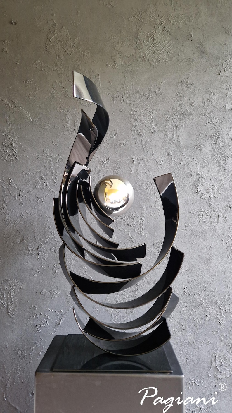 Original Abstract Metal Sculpture Outdoor Indoor Decoration Art by ...