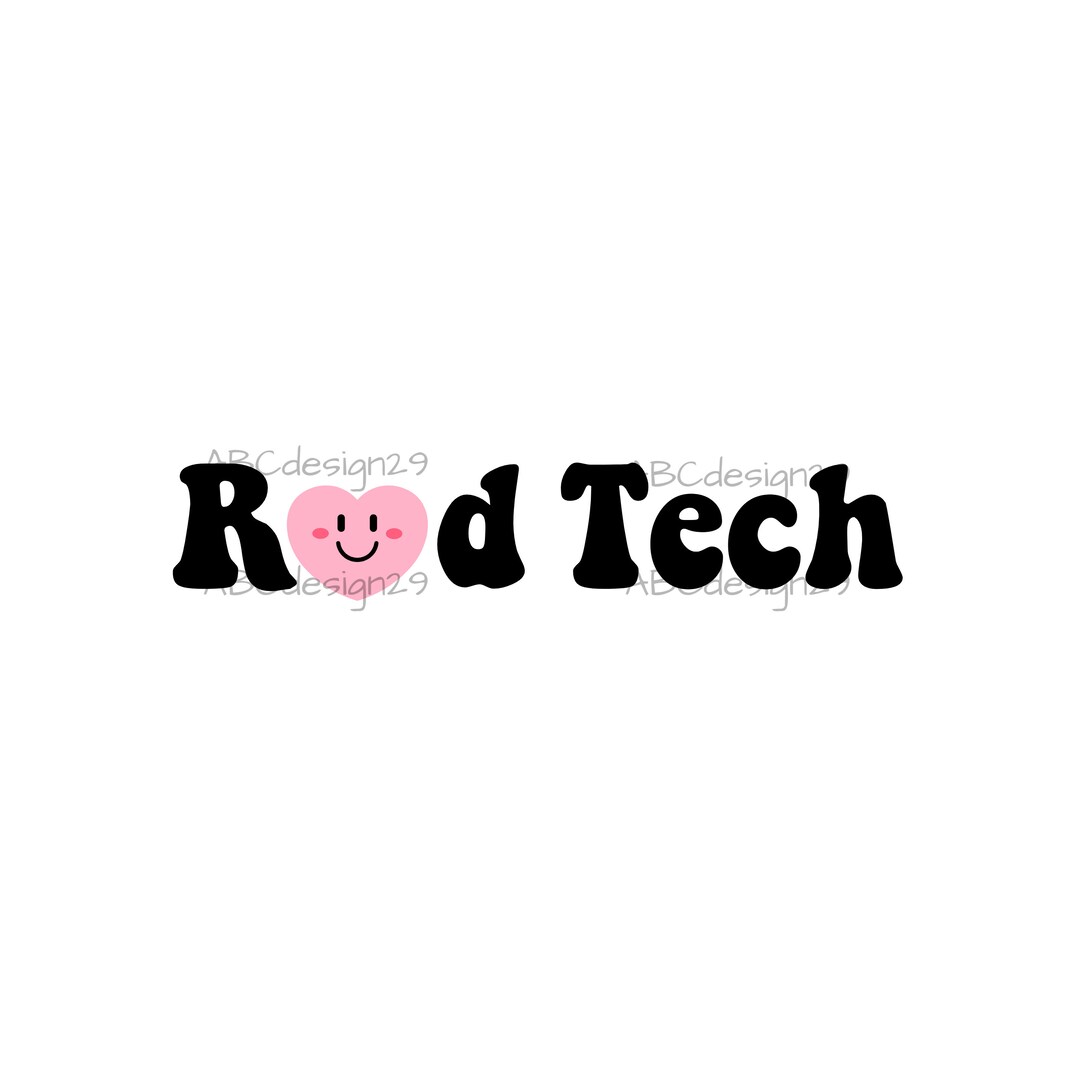 Rad Tech Svg Png Digital Cut File. Radiology Heart Shirt, Valentines ...