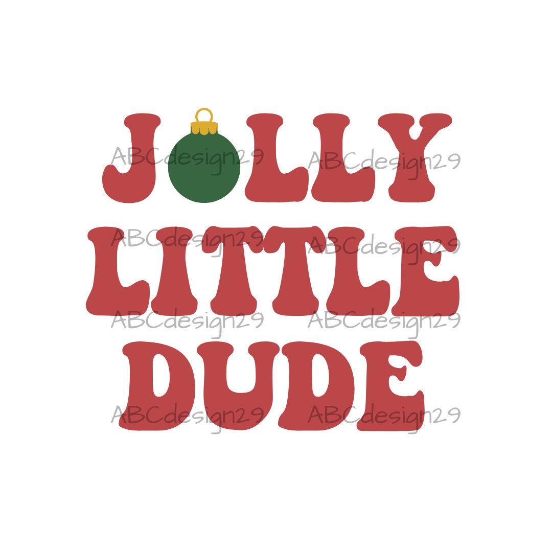 Jolly Little Dude Svg Png. Christmas Digital Cut File. Christmas Dude ...