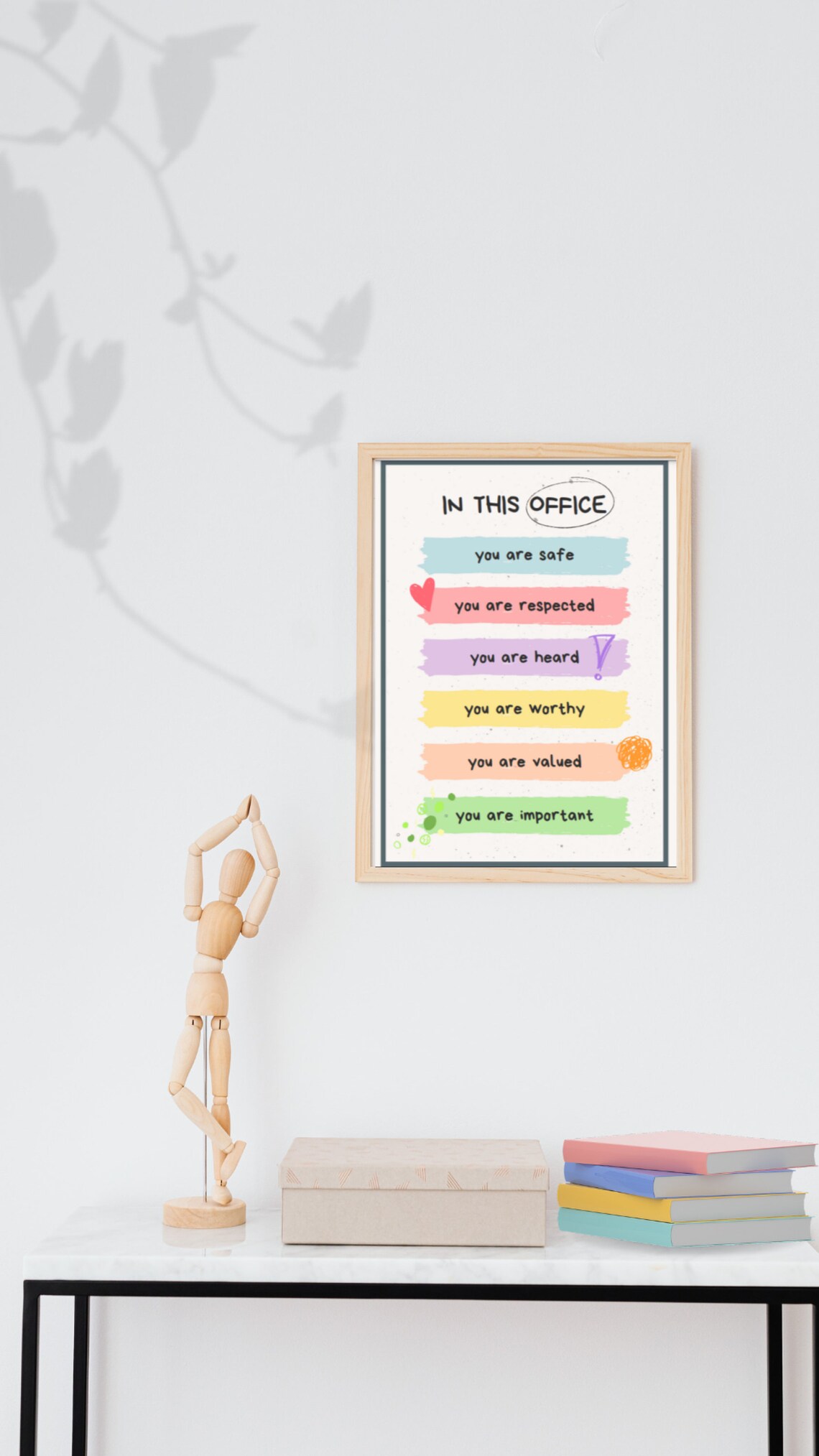 Therapy Office Art YOU ARE Poster - Etsy