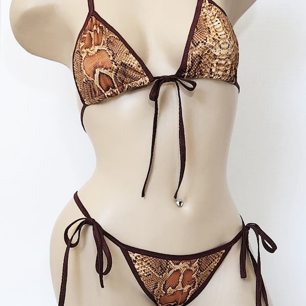 String Bikini - Etsy