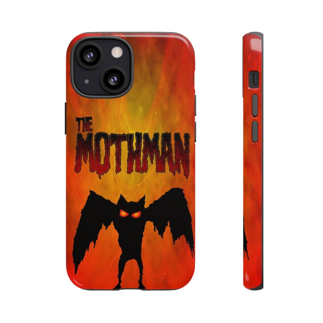 Mothman iPhone Case, Cryptozoology iPhone Case, Cryptid iPhone Case, iPhone Tough Case ...