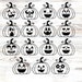 Jack O Lantern Svg Bundle of 15, Halloween Svg Bundle, Pumpkin Face Svg ...