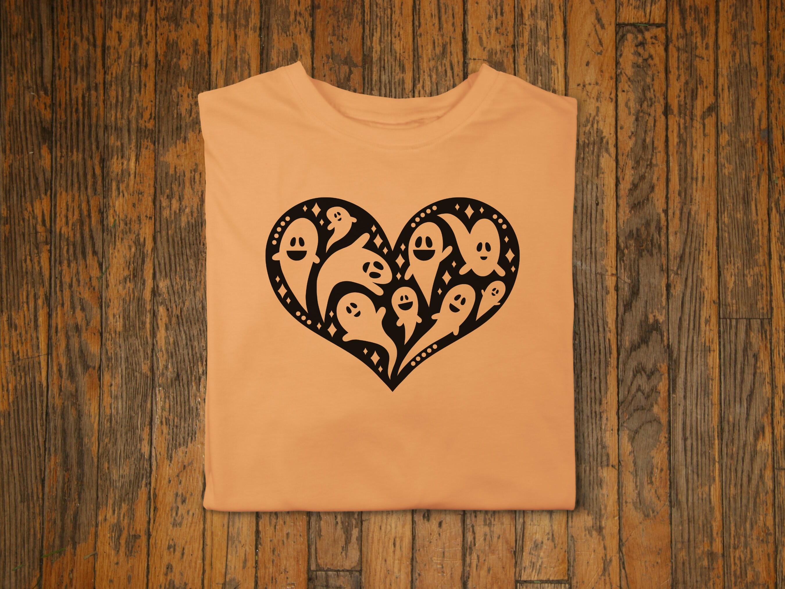 Halloween Happy Ghost Svg Cute Ghost Svg Spooky Season Svg - Etsy