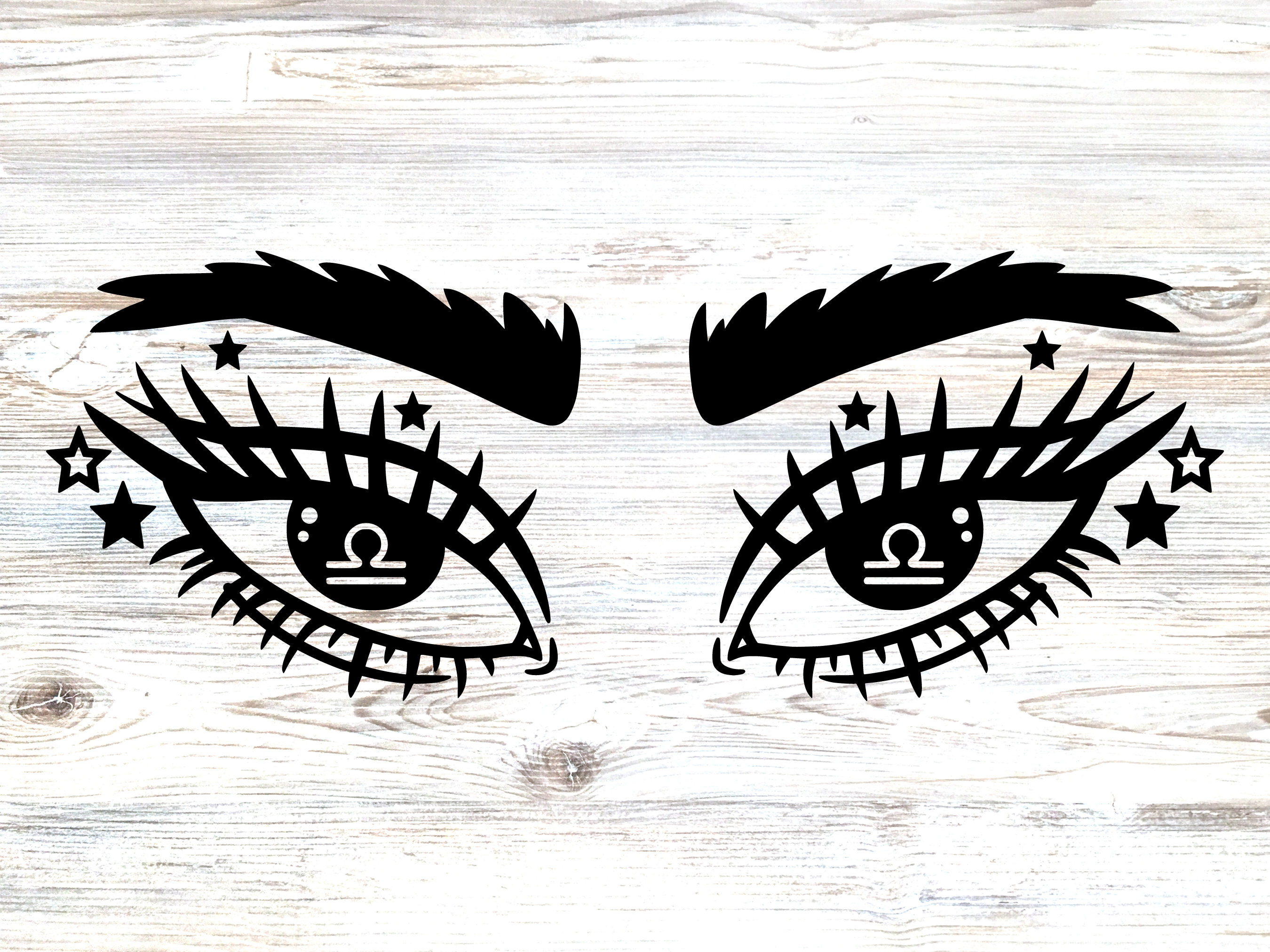Libra Zodiac Eyes Svg, Zodiac Sign Svg, Libra Svg, Astrology Clipart ...