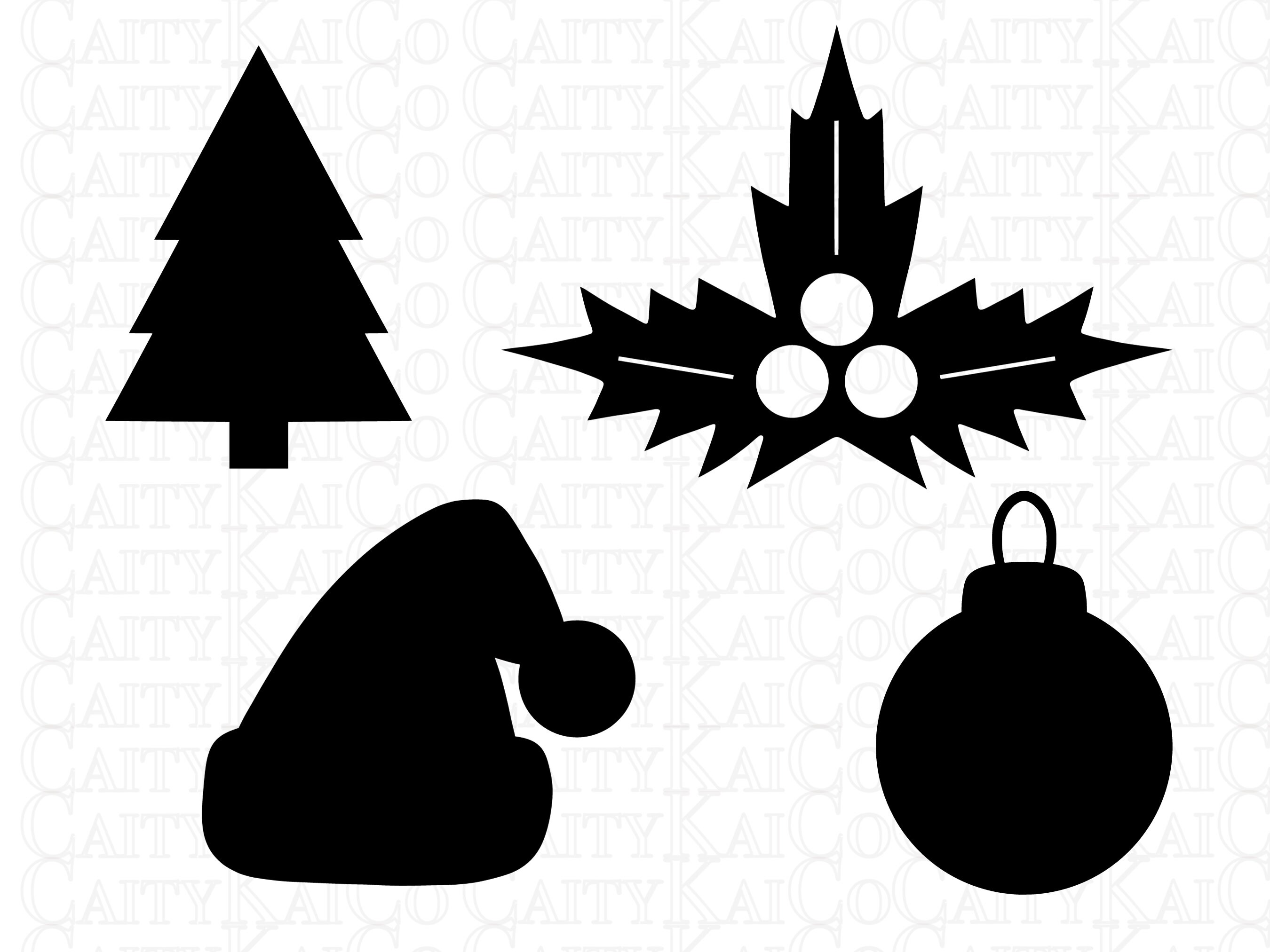 Christmas Svg Bundle of 20, Holiday Cut Files, Gingerbread Svg ...