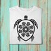 Sea Turtle Svg, Beach Svg, Sea Turtle Cut File, Turtle Mandala Svg ...