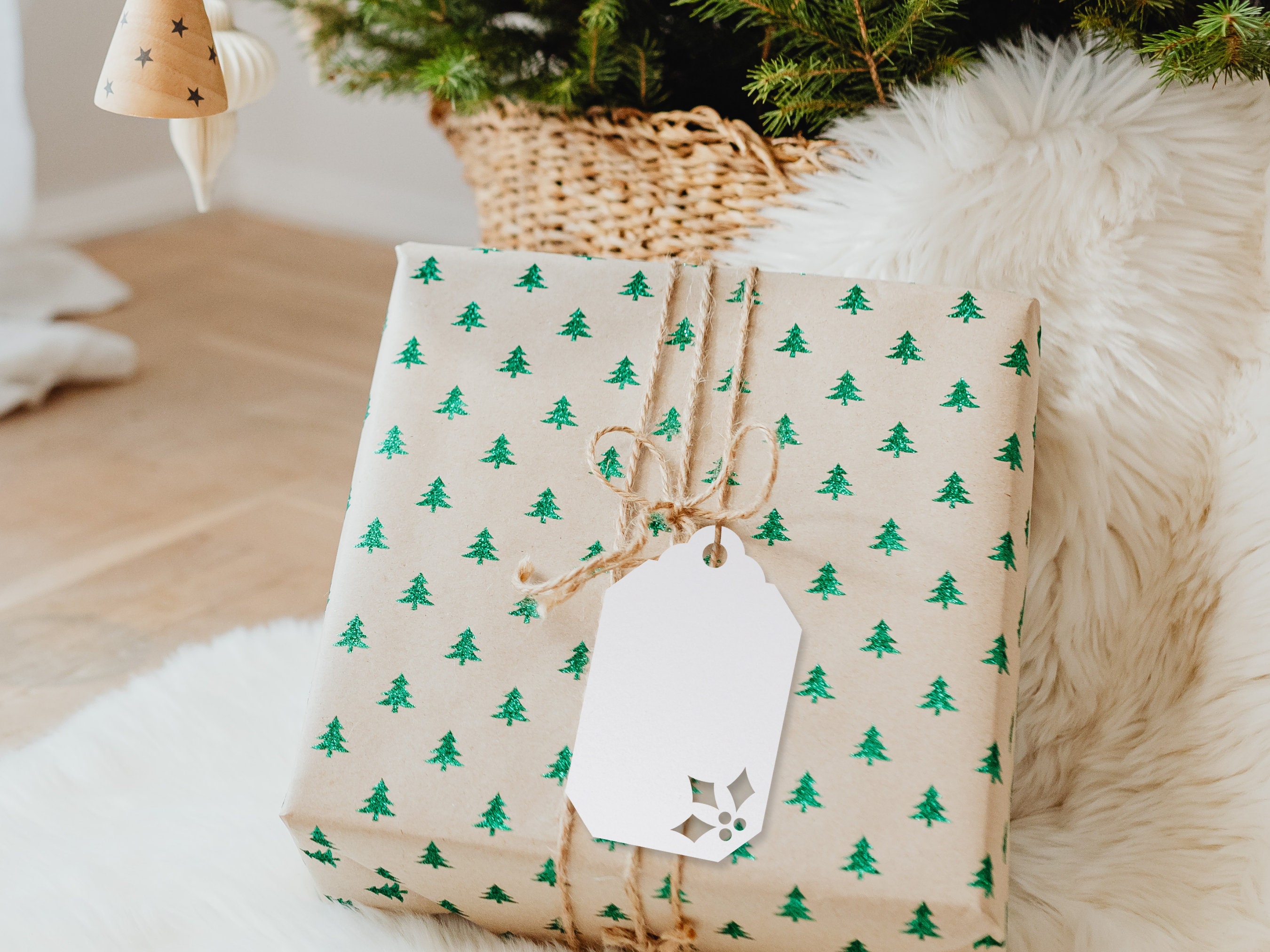 Holly Gift Tag Svg Christmas Tags Svg Gift Tag Cut File - Etsy