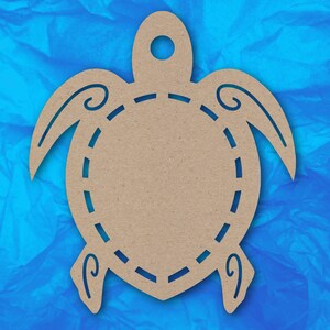 Sea Turtle Gift Tag Svg, Gift Tag Cut File, Turtle Svg, Svg File for ...