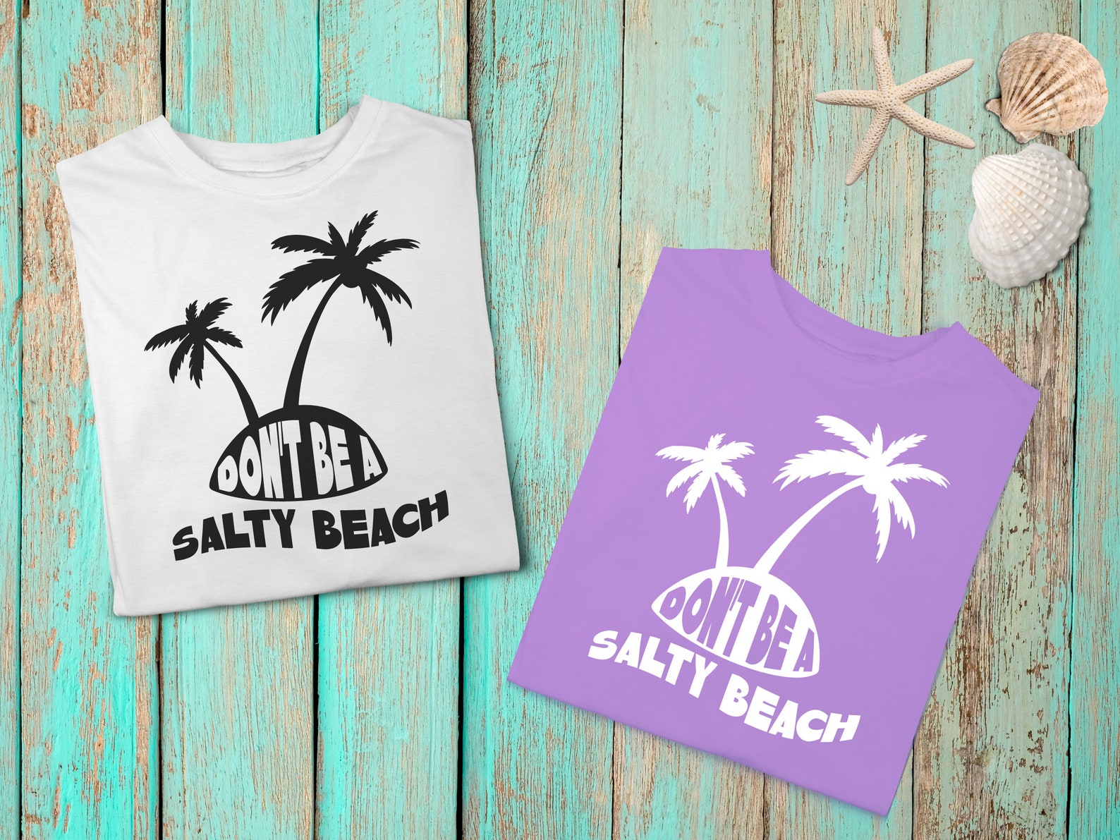 Salty Beach SVG, Palm Tree Svg, Island Svg, Cut File, Dxf, Png, Funny ...