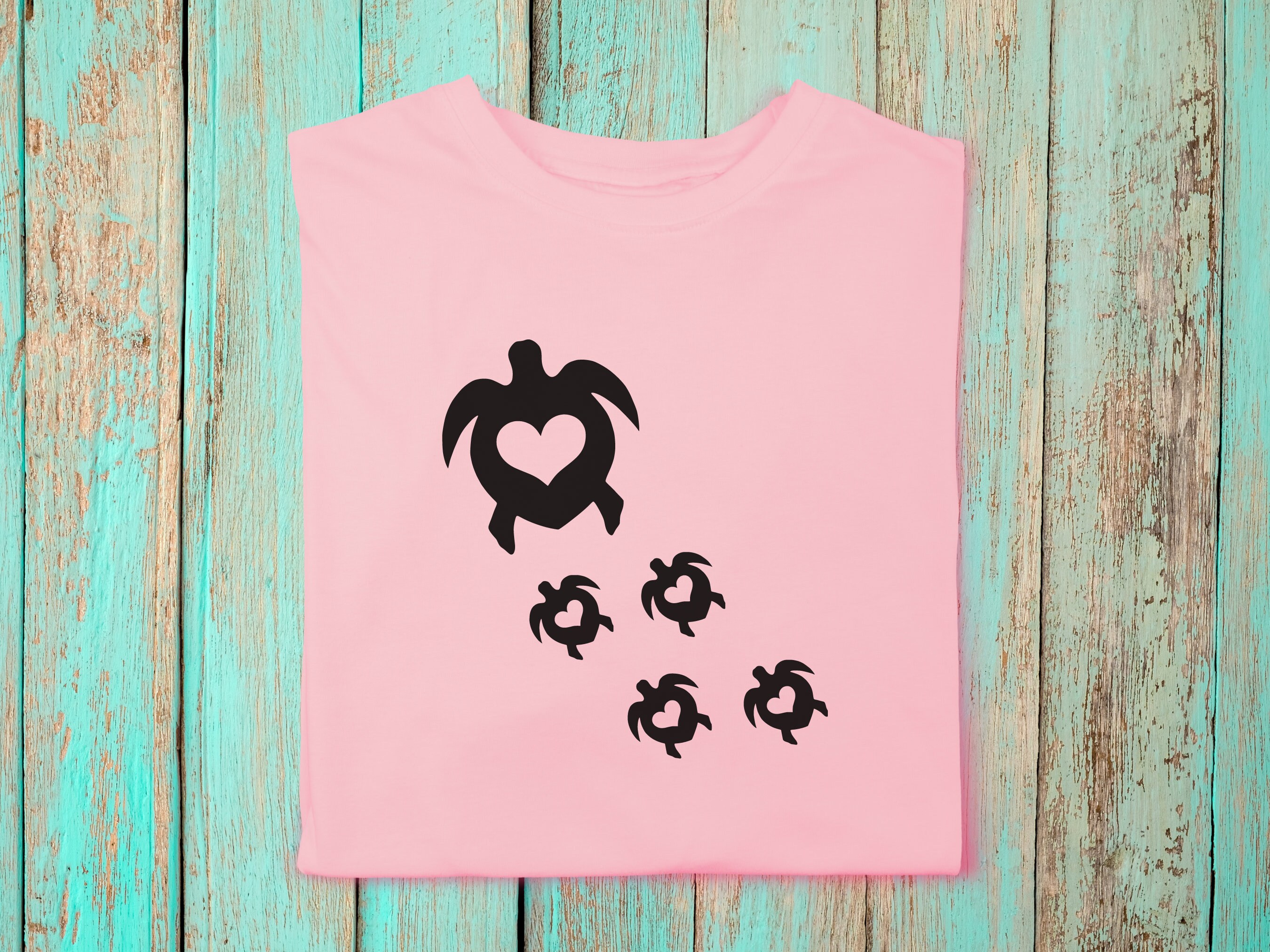 Mama and Baby Sea Turtle SVG, Summer Beach Svg, Swimming Turtles Svg ...