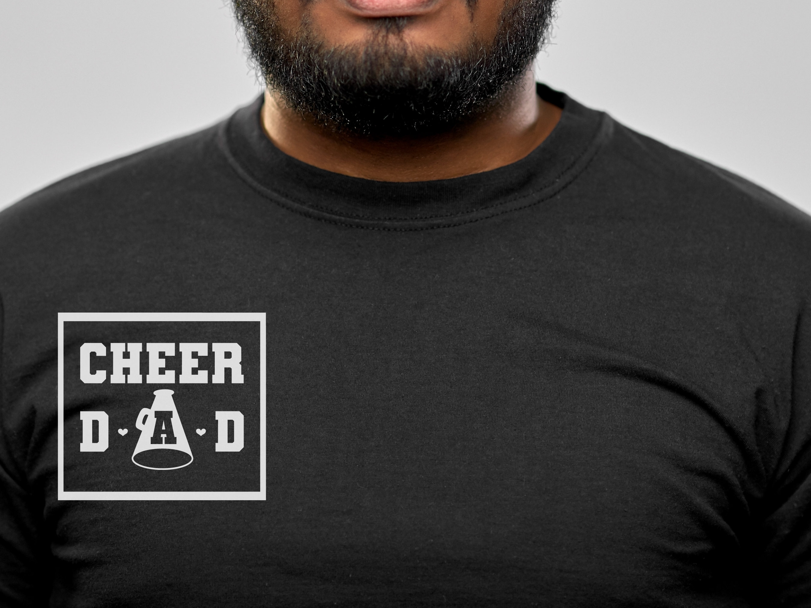 Cheer Dad SVG Cheer Megaphone Svg Cheer Dad Shirt Design - Etsy