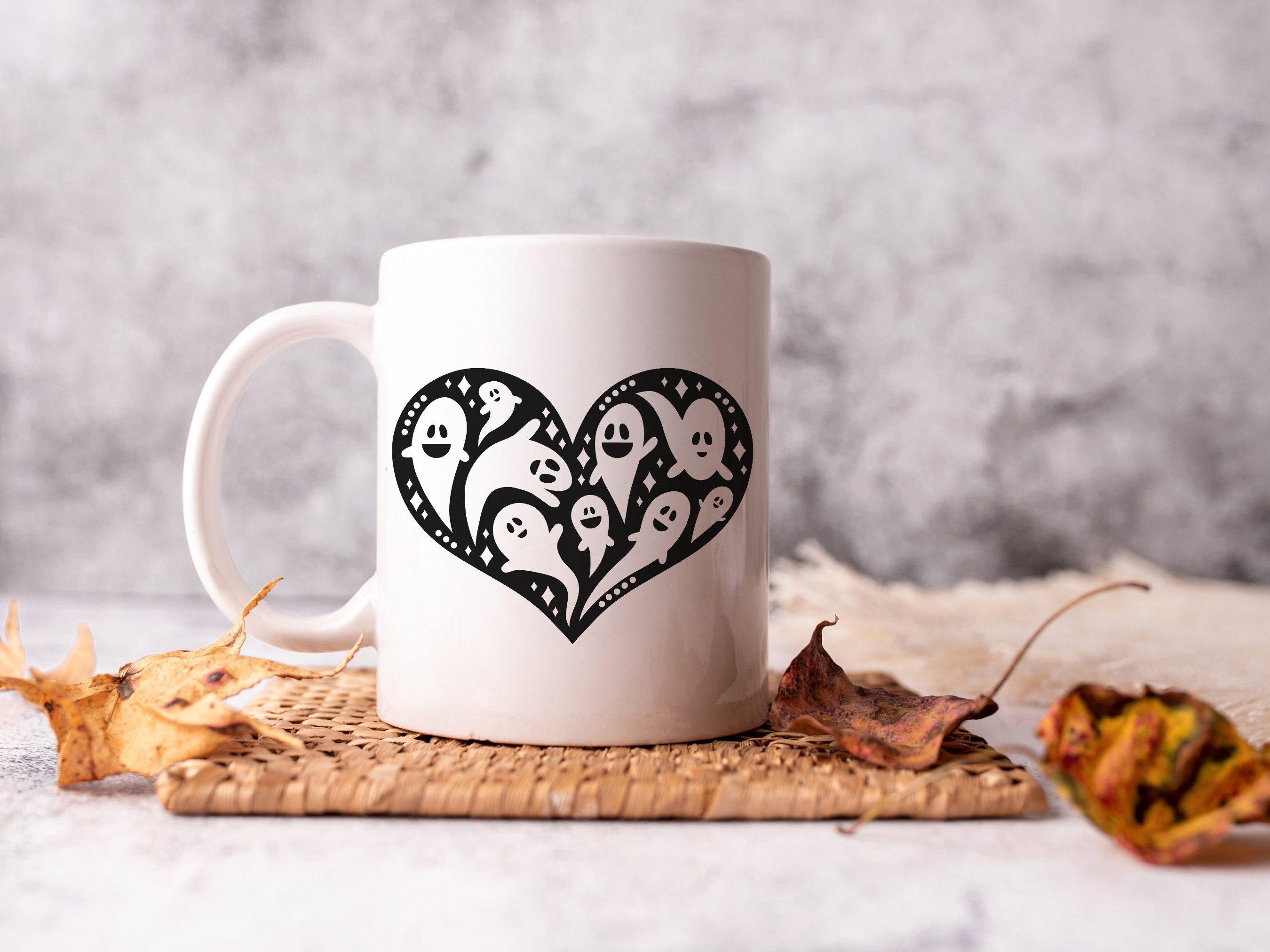 Halloween Happy Ghost Svg Cute Ghost Svg Spooky Season Svg - Etsy