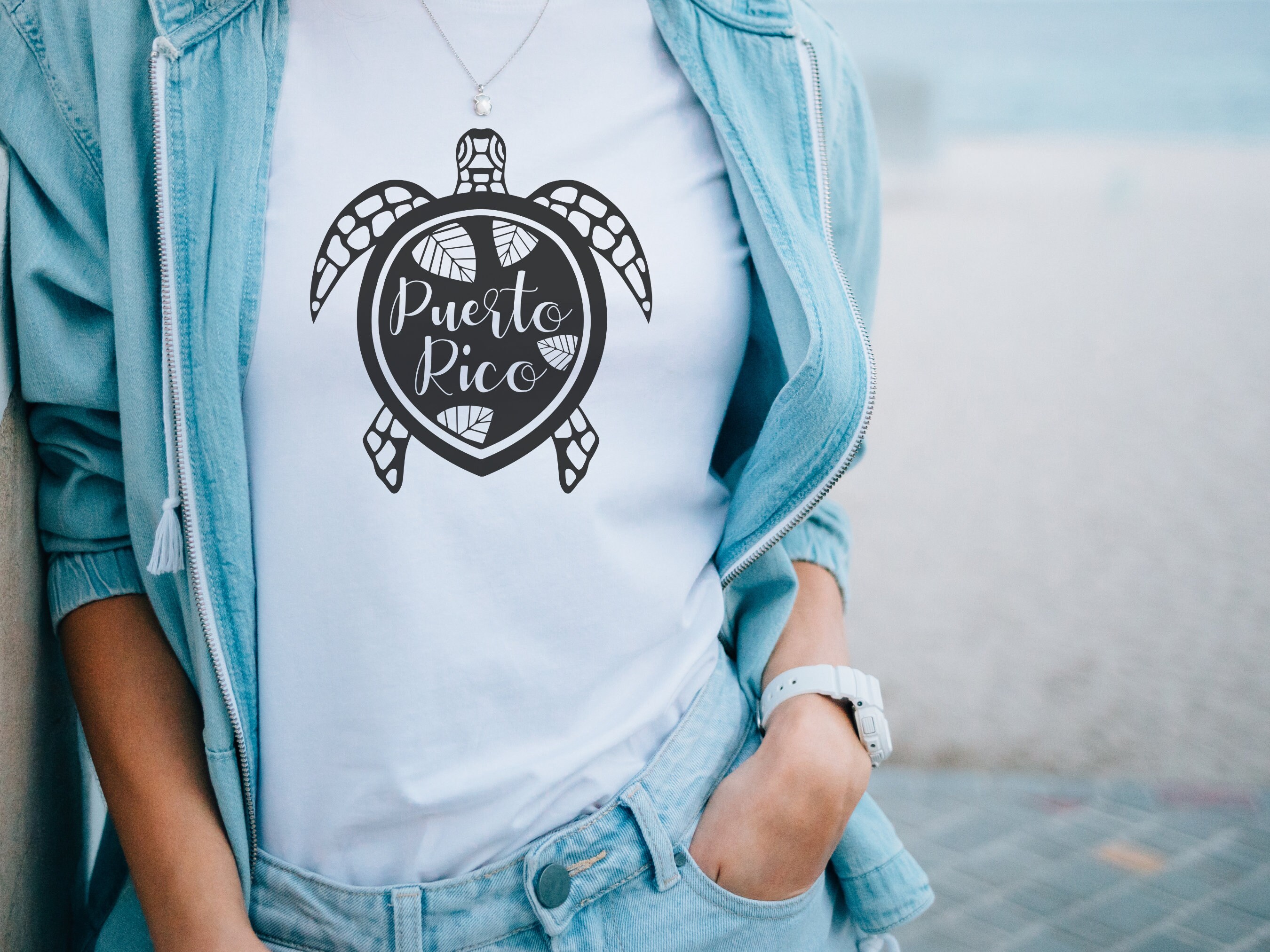 Puerto Rico Svg Sea Turtle Svg Shirt Design Svg Cut File - Etsy