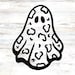 Animal Print Ghost Svg Bundle of 3, Cute Ghost Svg, Leopard Print Svg ...
