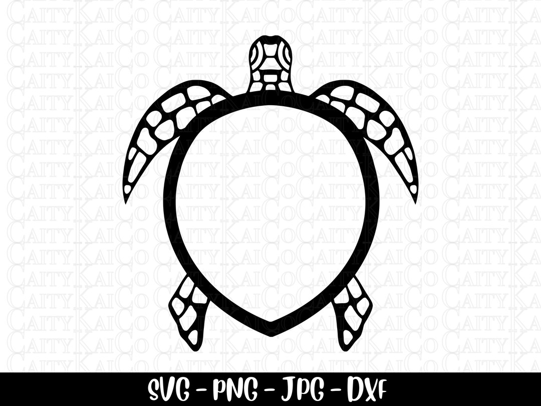 Sea Turtle Svg, Sea Turtle Clipart, Sea Turtle Cut File, Shirt Design ...