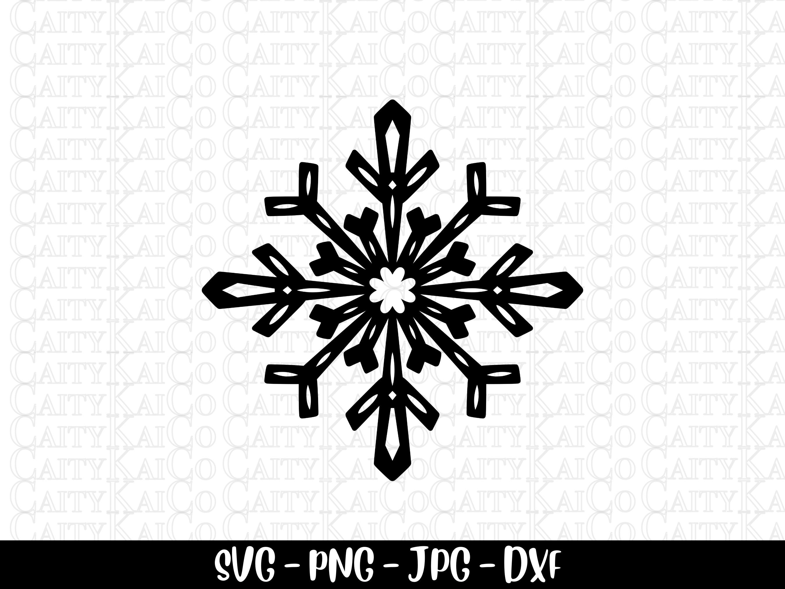 Snowflake Svg Winter Svg Cut File Png Christmas Clipart - Etsy