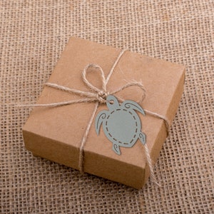 Sea Turtle Gift Tag Svg, Gift Tag Cut File, Turtle Svg, Svg File for ...