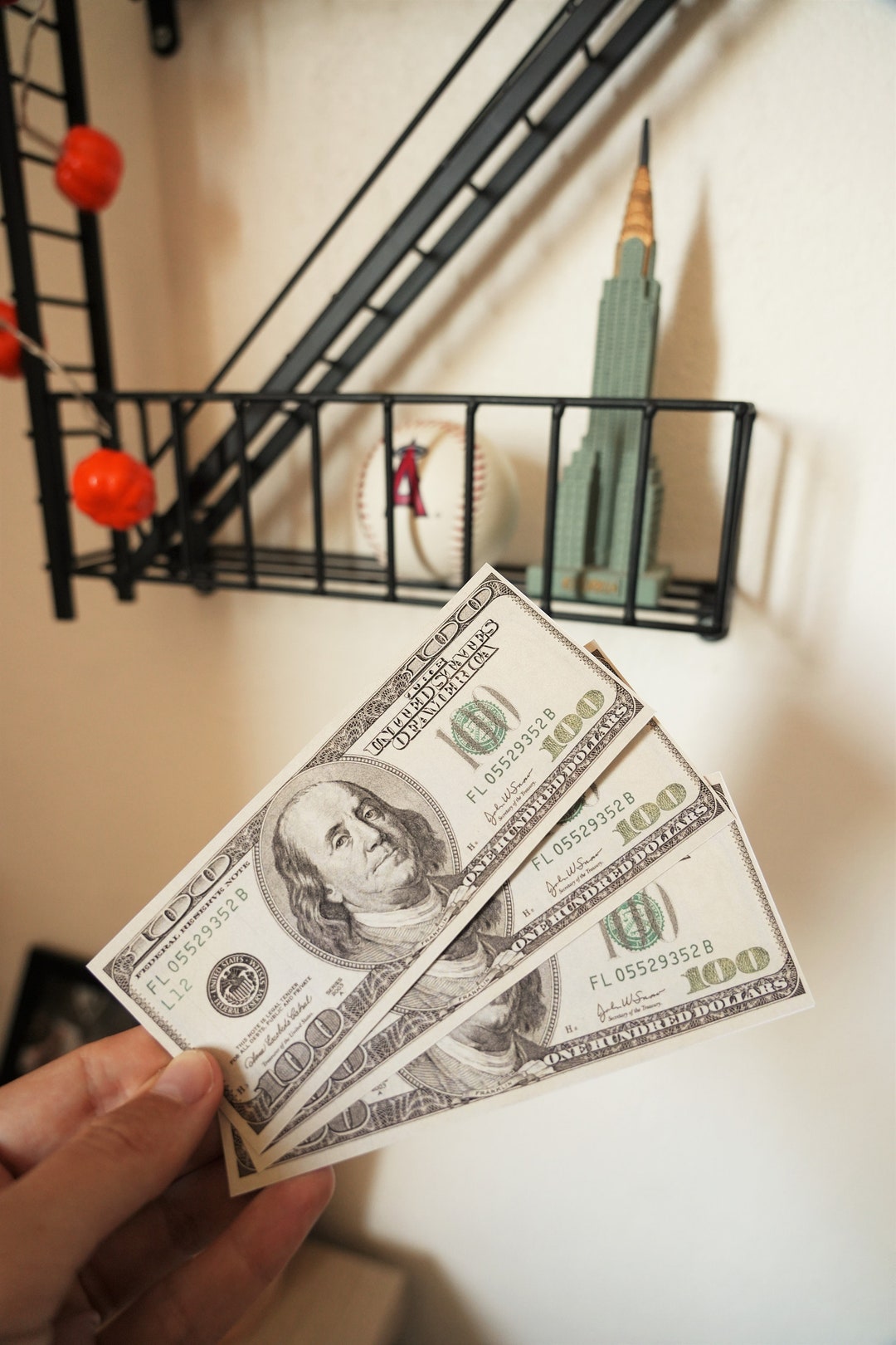 American Dollar Bookmarks - Etsy