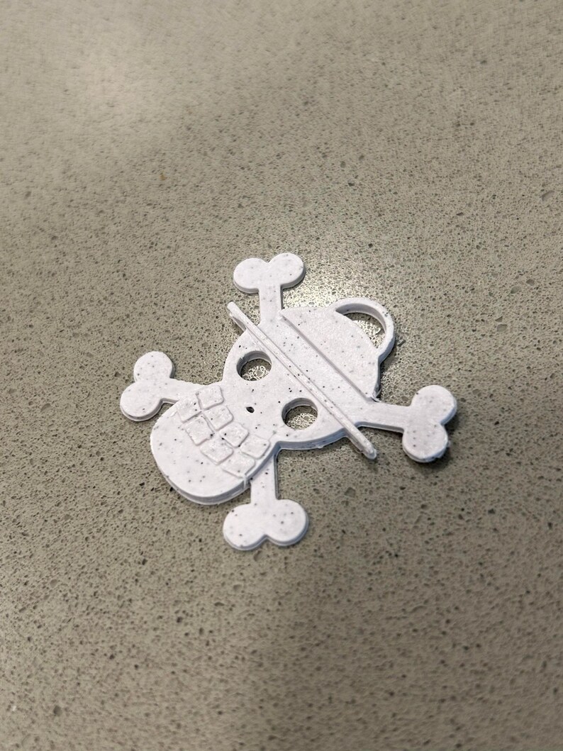 One Piece Inspired Jolly Roger Keychain - Etsy