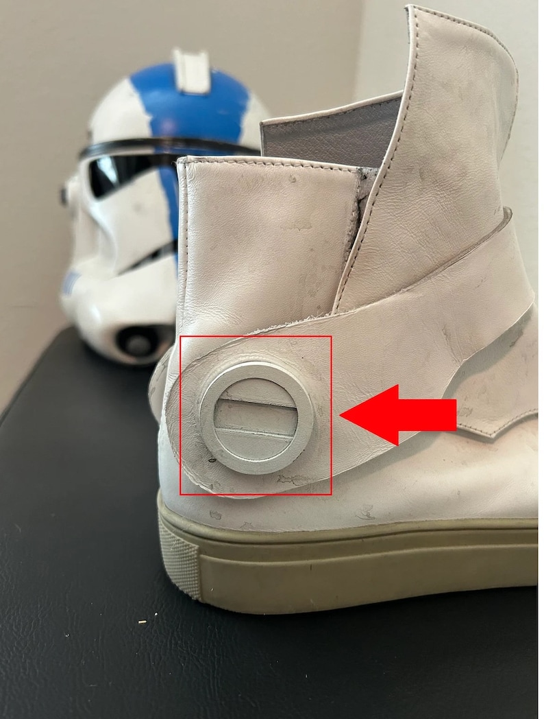 Clone Trooper Boot Button Detail 5 Pack - Etsy