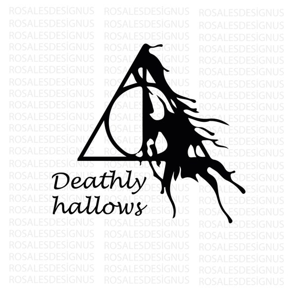 Deathly Hallows Svg Pdf Png Jpg - Etsy