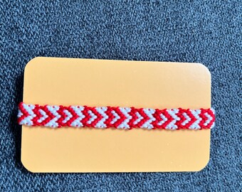 Small Hearts Friendship Bracelet - Etsy