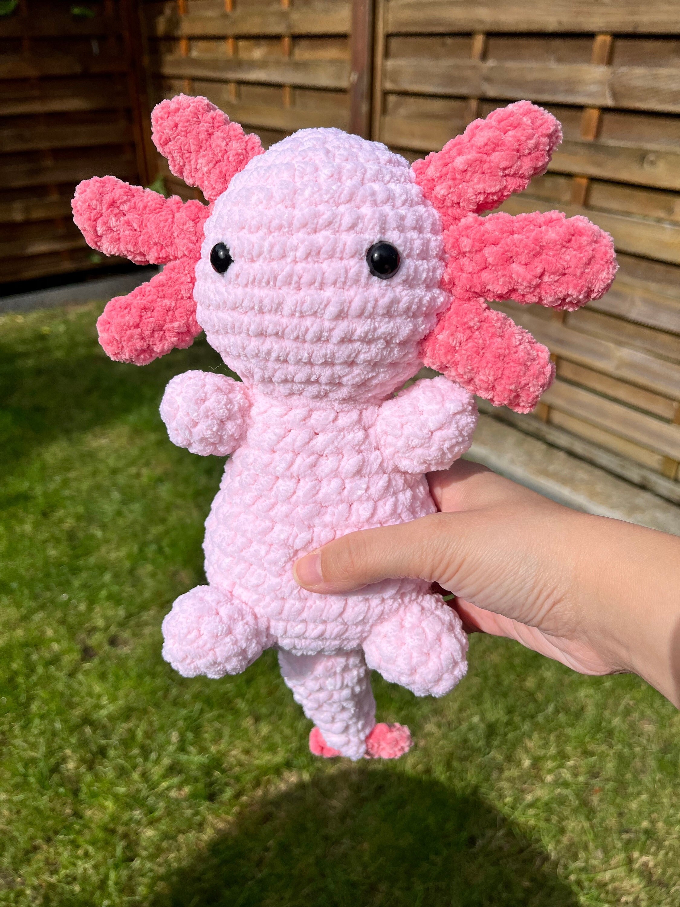 Crochet Axolotl Plush Toy - Etsy