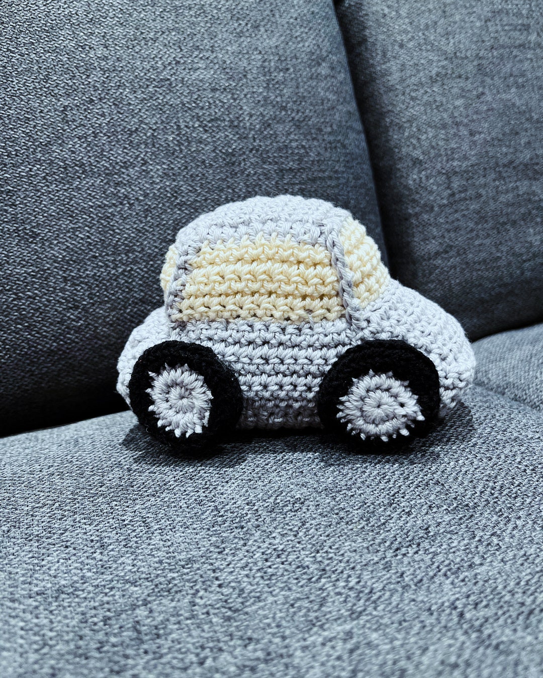 Crochet “my First Car” Soft Toy - Etsy