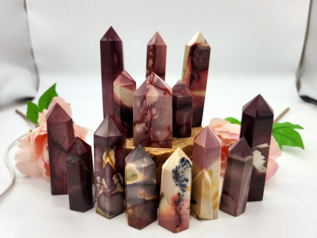 Purple Mookaite Towers - You Pick! Natural Mookaite Jasper Points ...