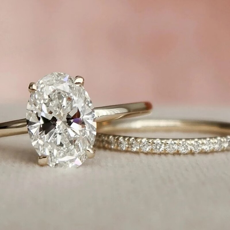 Genuine Diamond Ring - Etsy