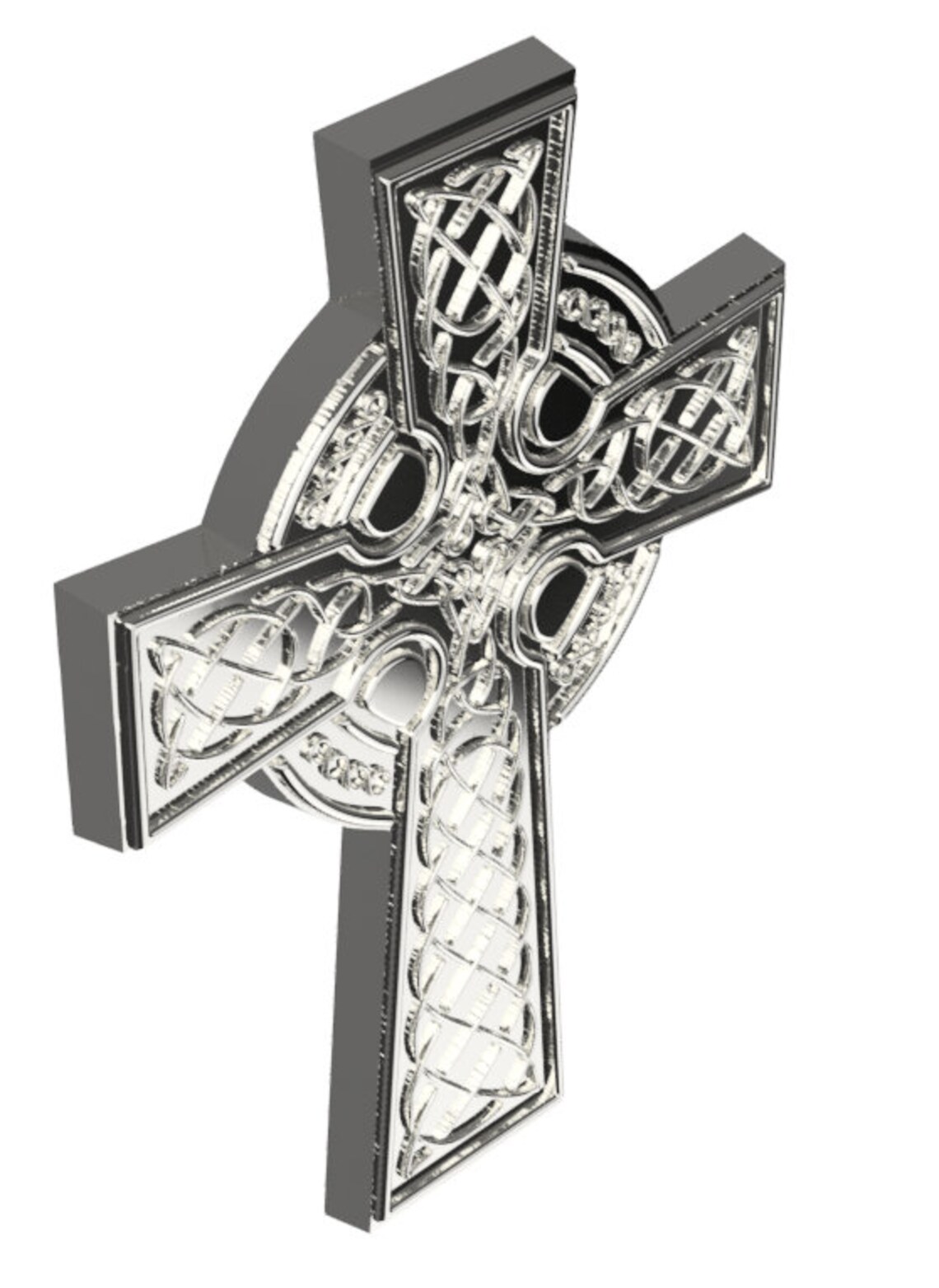 LARGE CELTIC CROSS Graphite Mold Jesus Christ Crucifix Ingot Mold for ...
