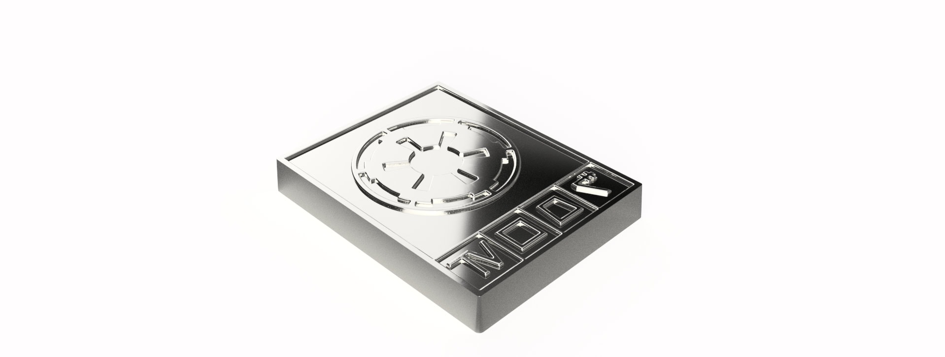 IMPERIAL CREDIT GRAPHITE Mold 2 Oz Ingot Bar Coin Mold for Silver Gold ...